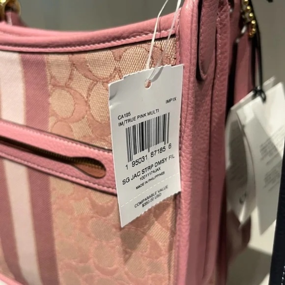 Coach | Bags | New Dempsey File Bag In Signature Jacquard With Stripe ...